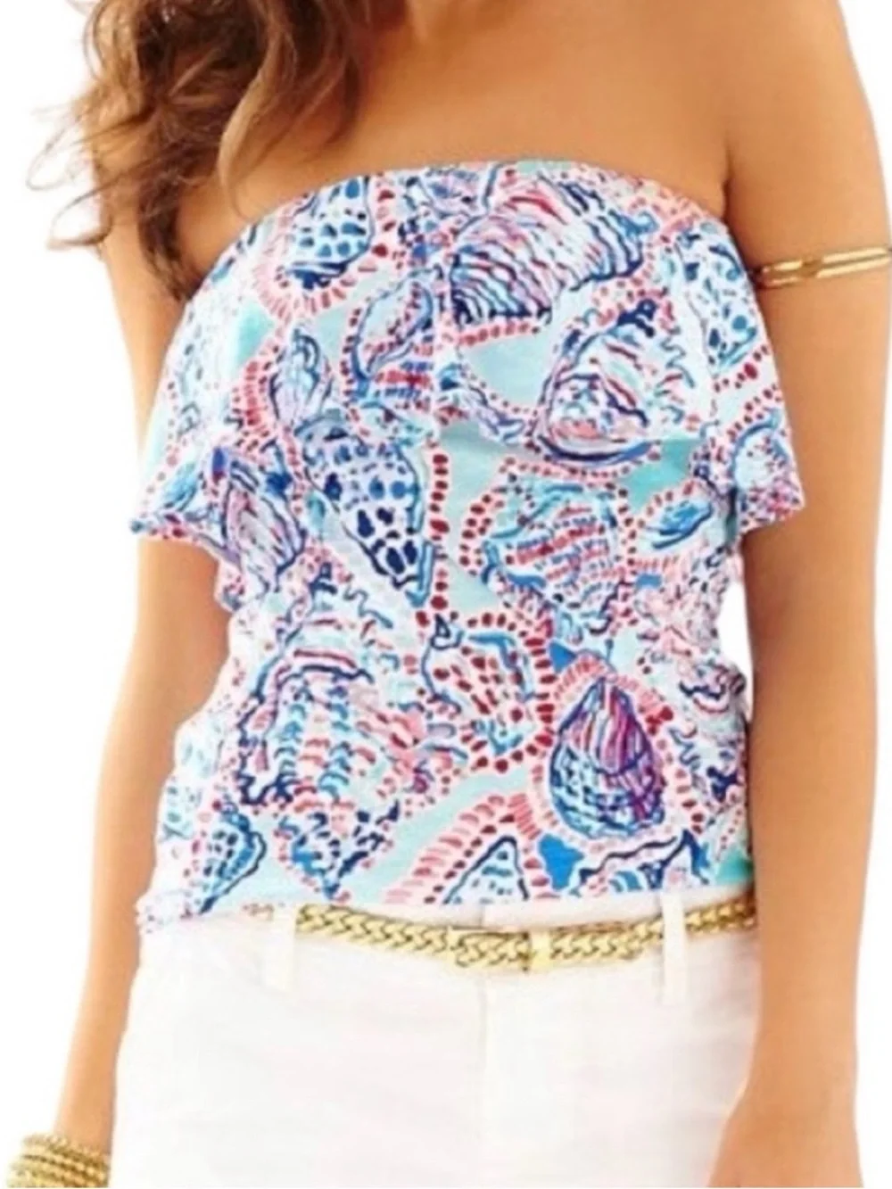 Lilly Pulitzer | Tops | Lilly Pulitzer Willey Tube Top Shell Me About ...